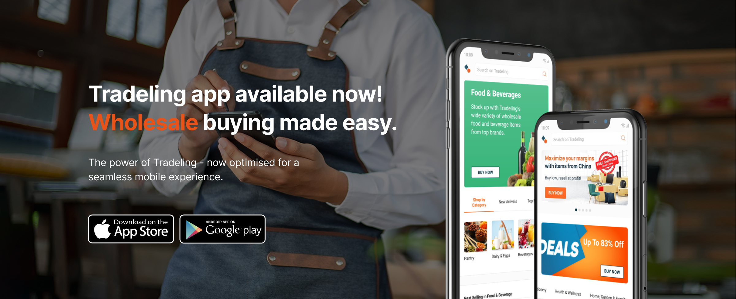 Tradeling App | Wholesale Prices | Tradeling